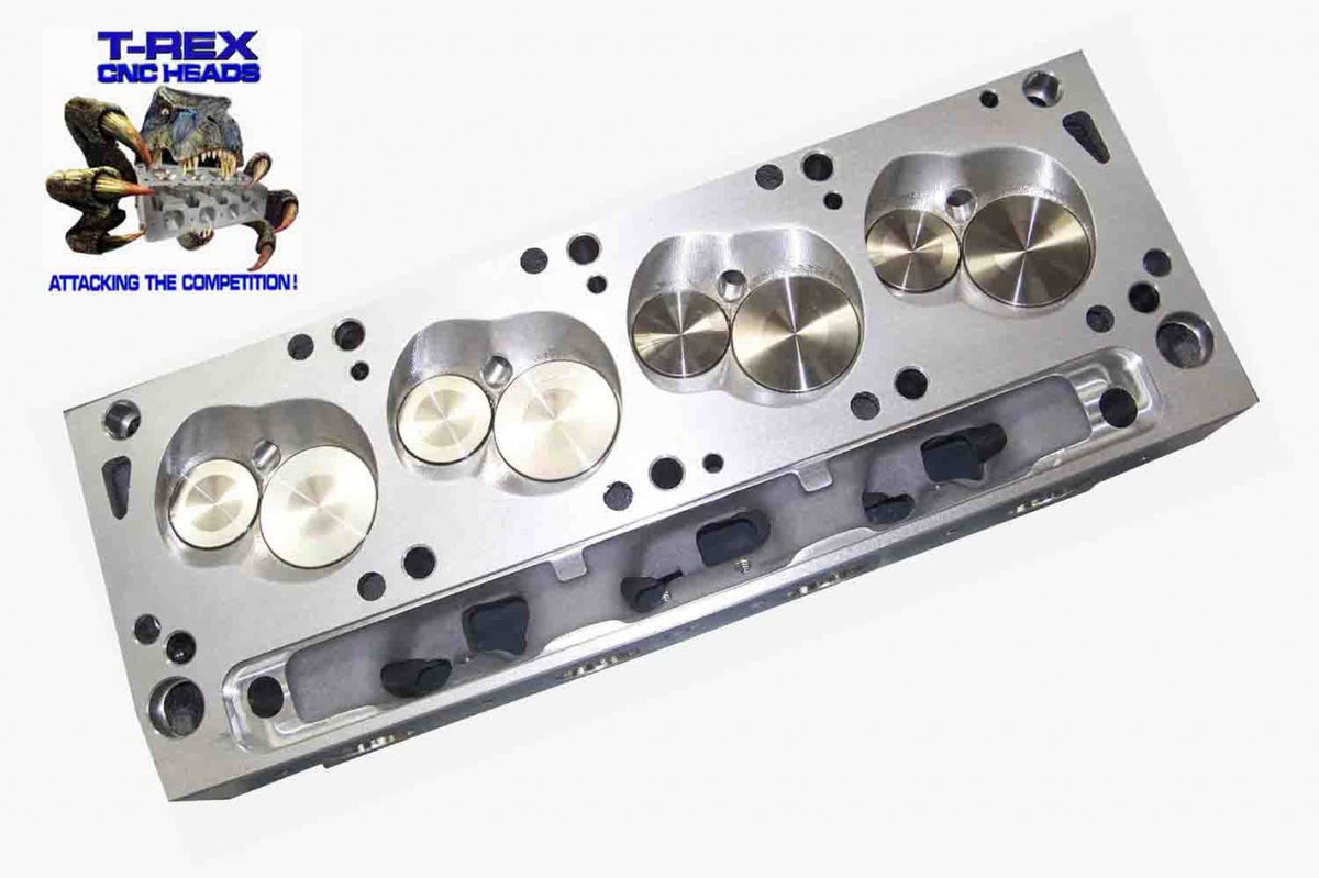 TREX CHI 3V SBF CNC HEADS 8009 69CC R/T| T-Rex Racing Engines