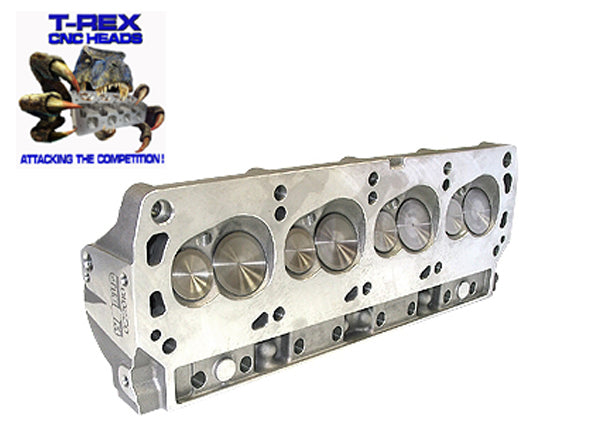 TREX WORLD PRODUCTS SBF CNC HEADS 69CC R/T| T-Rex Racing Engines